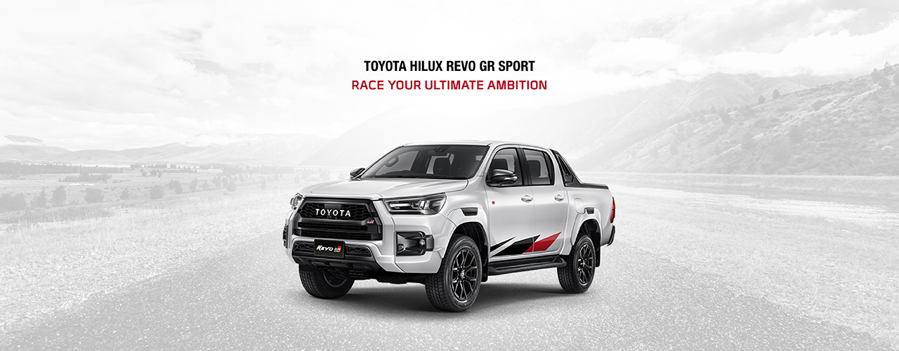 Revo เปิดตัว GR Sport รุ่นใหม่ หล่อไม่เกรงใจใคร !!- TOYOTA K.MOTORS